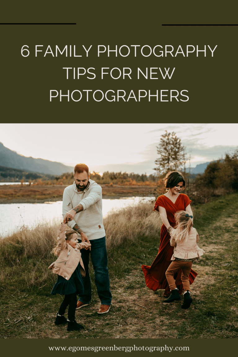 6 Family Photography Tips for New Photographers